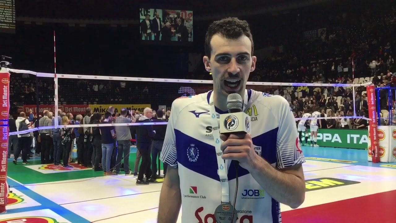 Fabio Bisi subito dopo la finale di Coppa Italia - YouTube