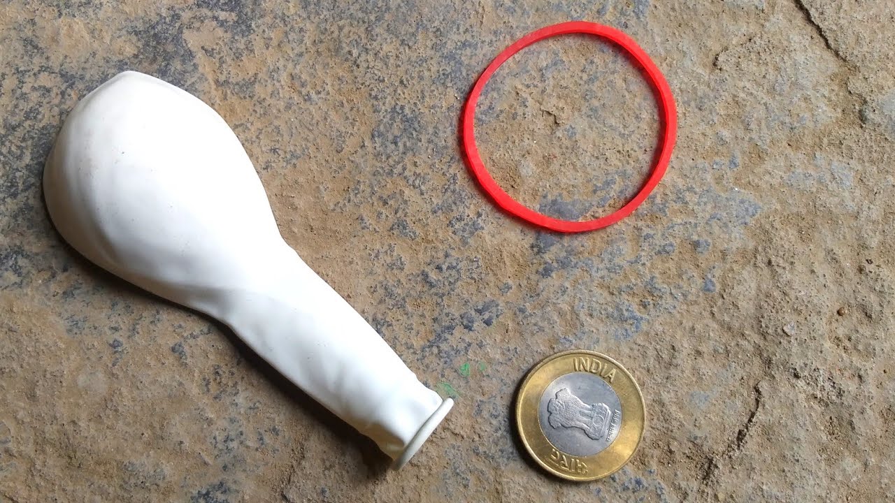 dancing balloon doll toy how to make easy coin rubber 🎈balloon ...