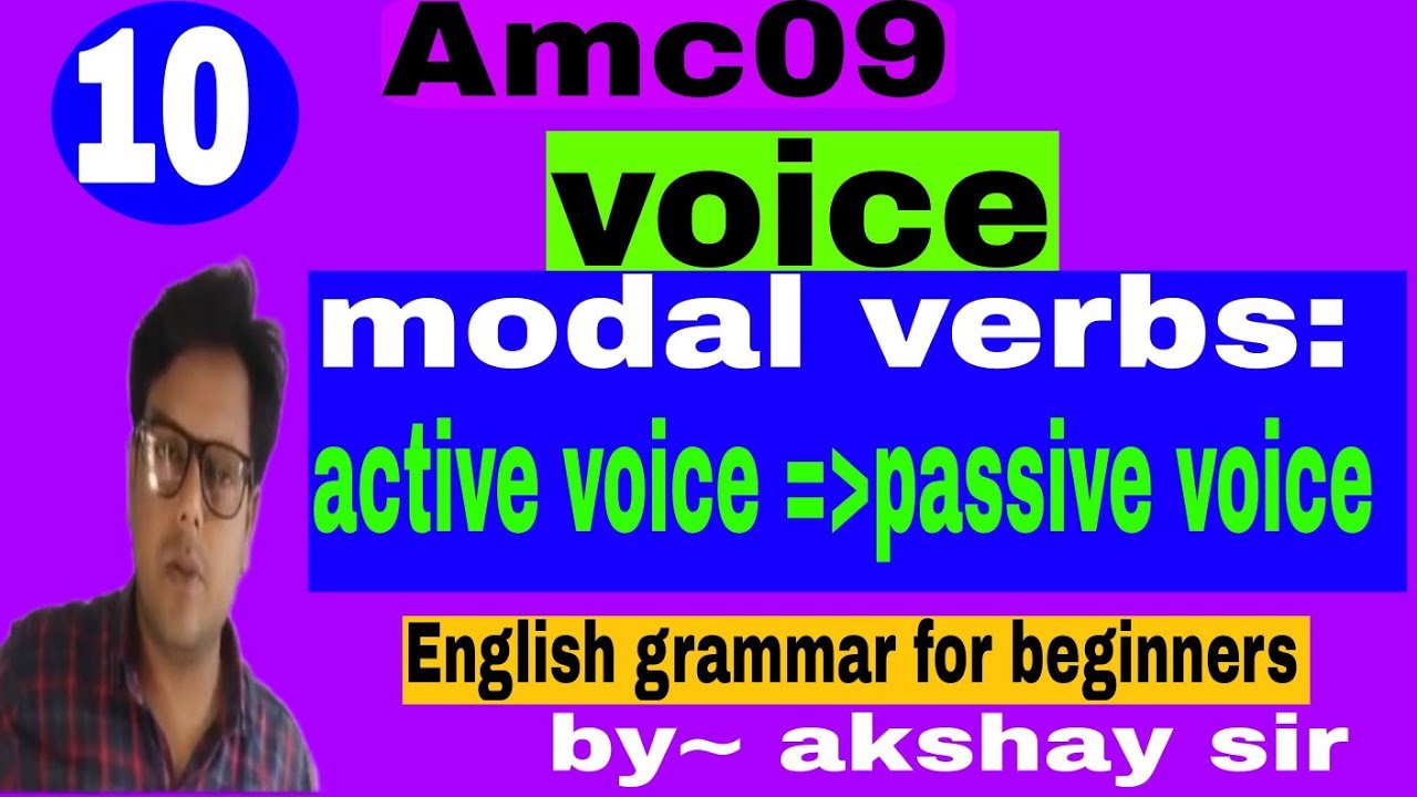 10-voice | active voice and passive voice | English grammar for ...