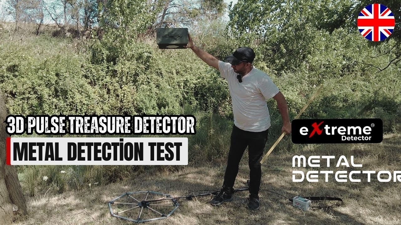 3D Pulse Treasure Detector | Metal Detection Test - Extreme Deepest ...