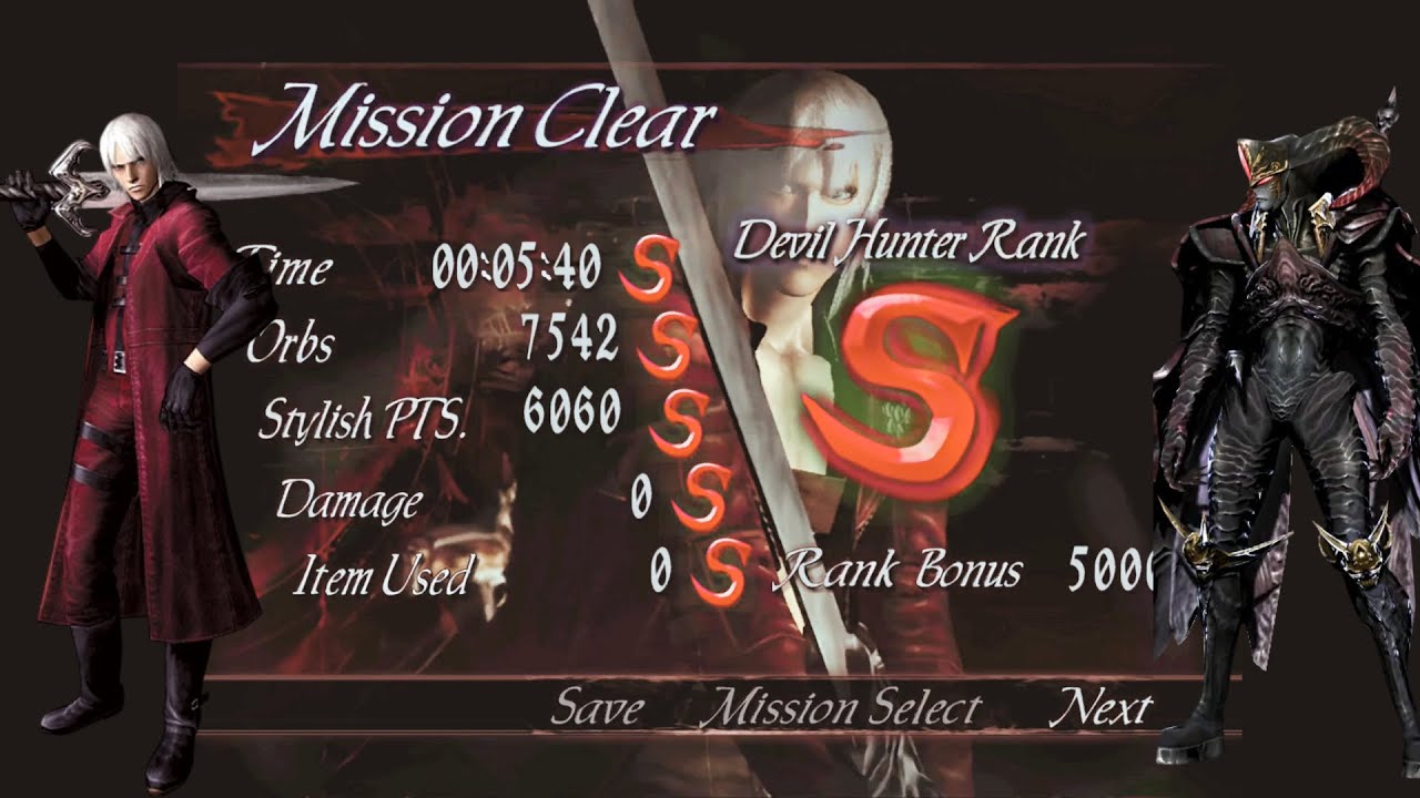 DMC 3 - Mission 6 DMD | SS Rank - YouTube