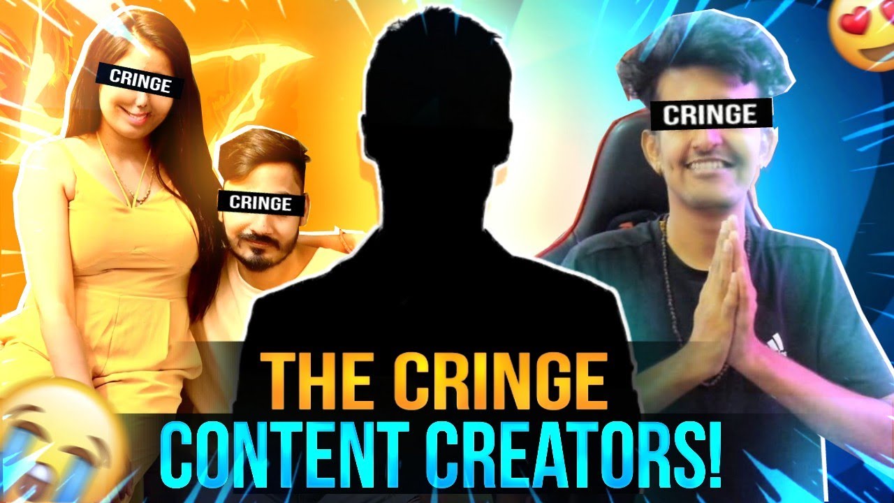 BEST CONTENT CREATORS OF FREE FIRE! THESE CRINGE CONTENT CREATORS ...