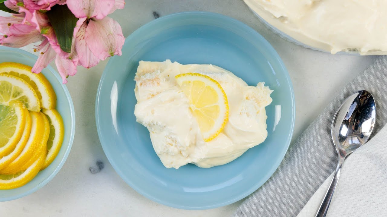 Lemon Pudding Soufflé - YouTube
