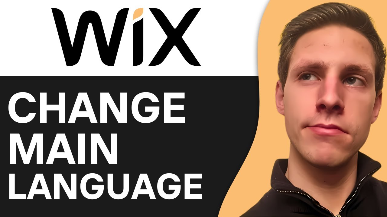 How To Change Main Language in Wix Website | Change Default Language Wix - YouTube
