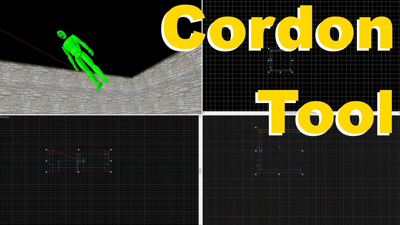 How To Use The Cordon Tool In Hammer - YouTube