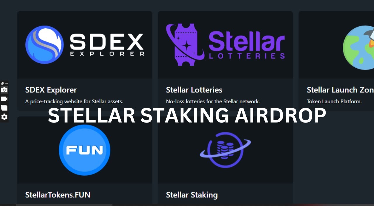 $AIRDROPS AND STAKING ON $XLM ECOSYSTEM ASSETS - YouTube