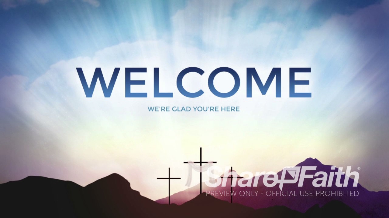 Easter Background: Resurrection Sunday Easter Welcome Video Loop - YouTube