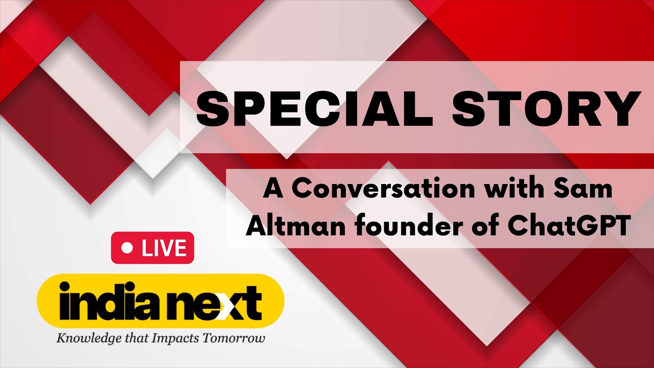 A Conversation with Sam Altman founder of ChatGPT | Full Q&A - YouTube