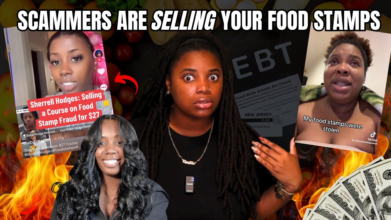 Tiktokers Are Teaching How to STEAL Food Stamps| Sherell Hodge EBT ...