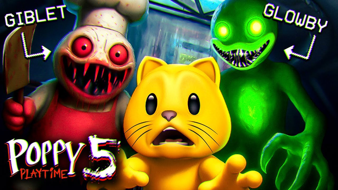 Poppy Playtime Chapter 5 BOSSES LEAK - GLOWBY + GIBLET?! - YouTube