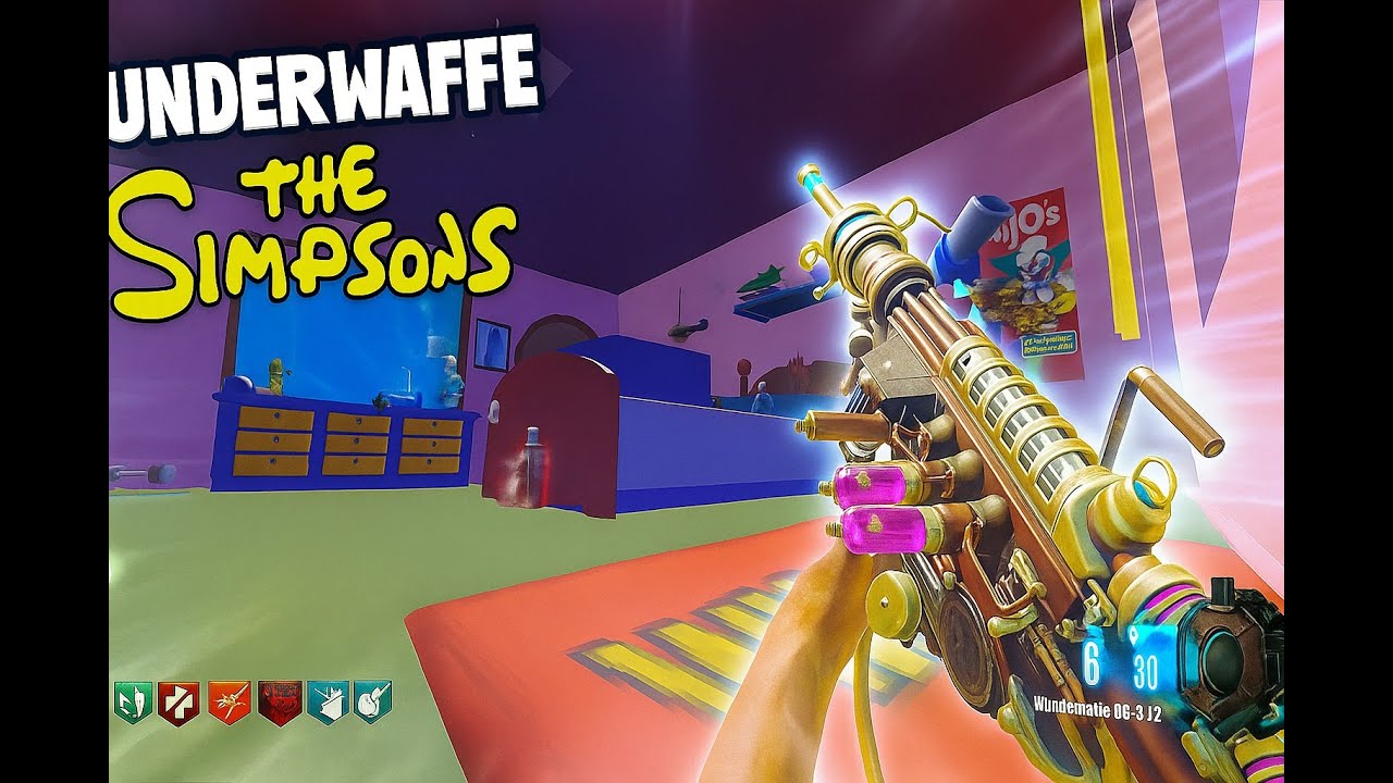 THE SIMPSONS CUSTOM MAP | BLACK OPS 3 ZOMBIES - YouTube