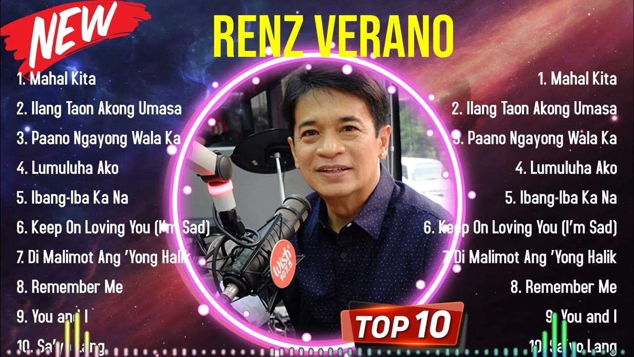 Pinakamahusay na Kanta ng Renz Verano buong album 2024 ~ Nangungunang 10 kanta - YouTube