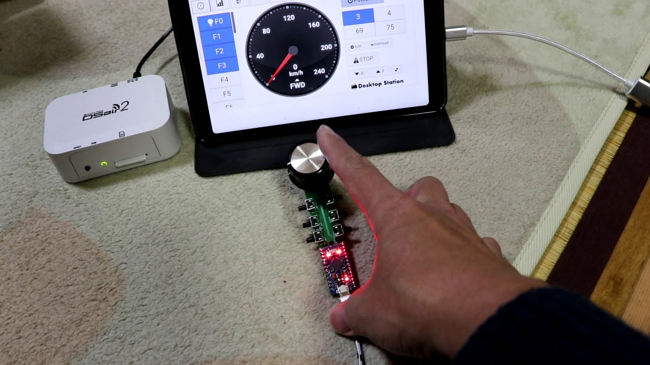 DSair2 USB throttle - YouTube