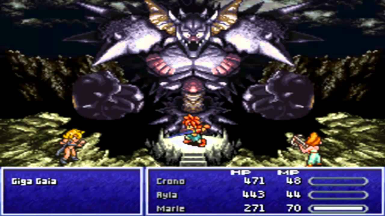 Chrono Trigger (NDS): Boss 18 (Giga Gaia) - YouTube