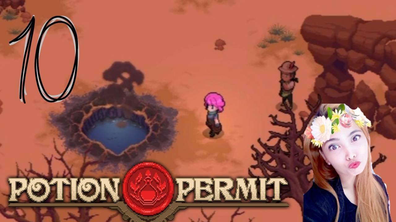 POTION PERMIT Walkthrough Gameplay Part 10 - Exploring The Barren Wasteland - YouTube