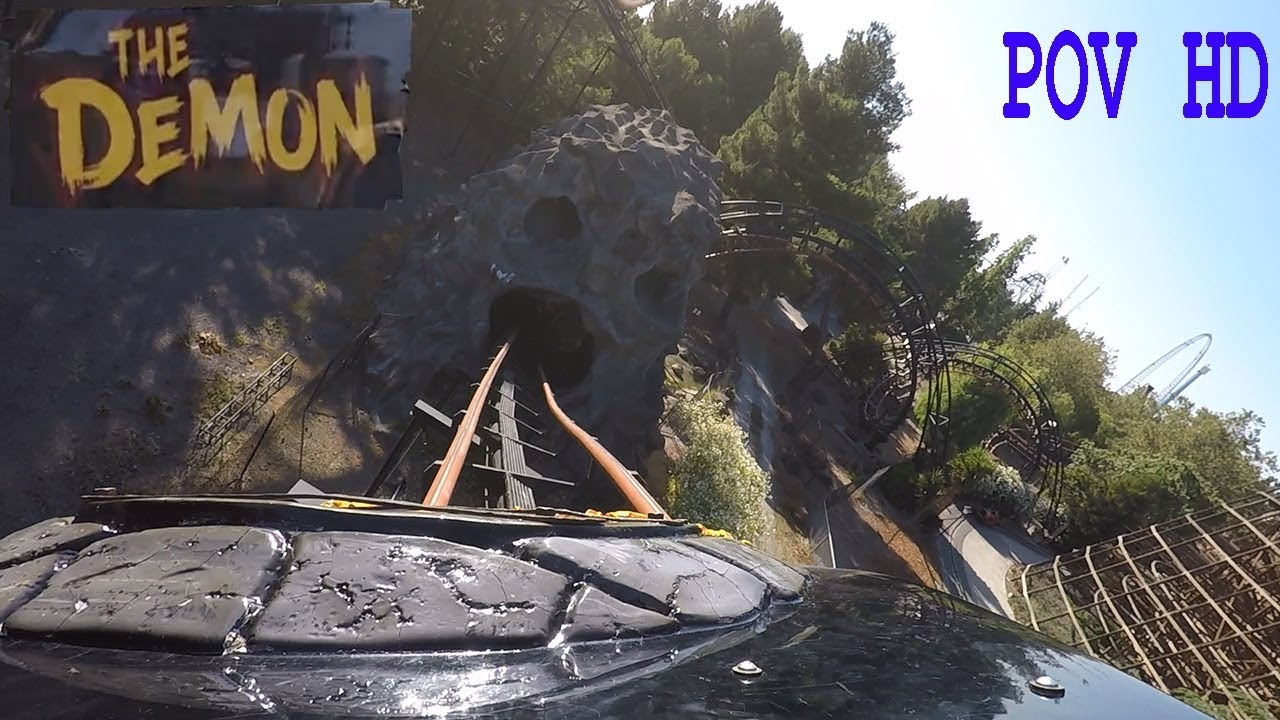 The Demon Roller Coaster POV HD - CALIFORNIA'S GREAT AMERICA | My 2 ...