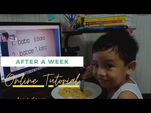 Ibarro can READ! [After a week of online tutorial]