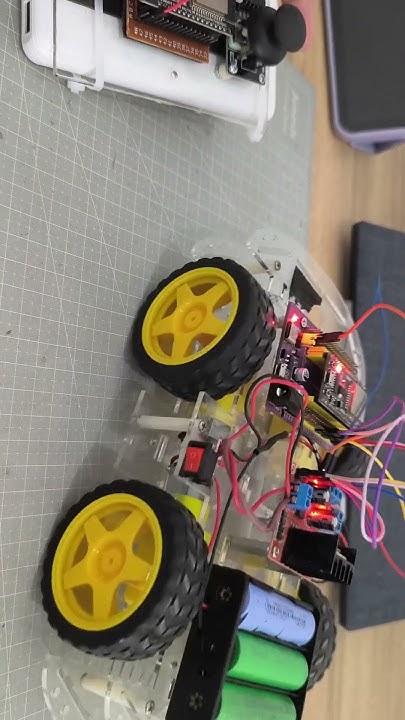 Smart Car Robot ESP32 dengan Joystick Komunikasi ESPNow #shortsvideo #esp32project - YouTube