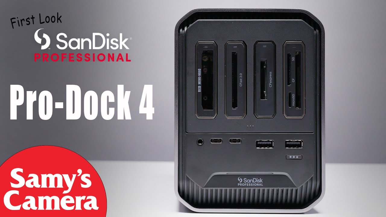 Accelerate Your Workflow With The Sandisk Professional Pro-Dock 4 - YouTube
