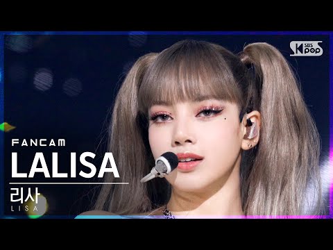 [안방1열 직캠4K] 리사 'LALISA' (LISA FanCam)│@SBS Inkigayo_2021.09.26.