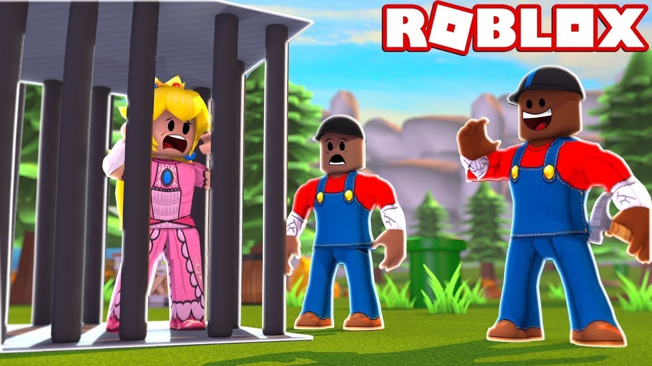SAVING THE BEAUTIFUL PRINCESS PEACH IN ROBLOX Mario Obby (Reupload ...