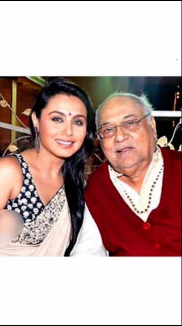 ️ ️ Bollywood actress Rani Mukherji with her father ️ ️#shorts # ...