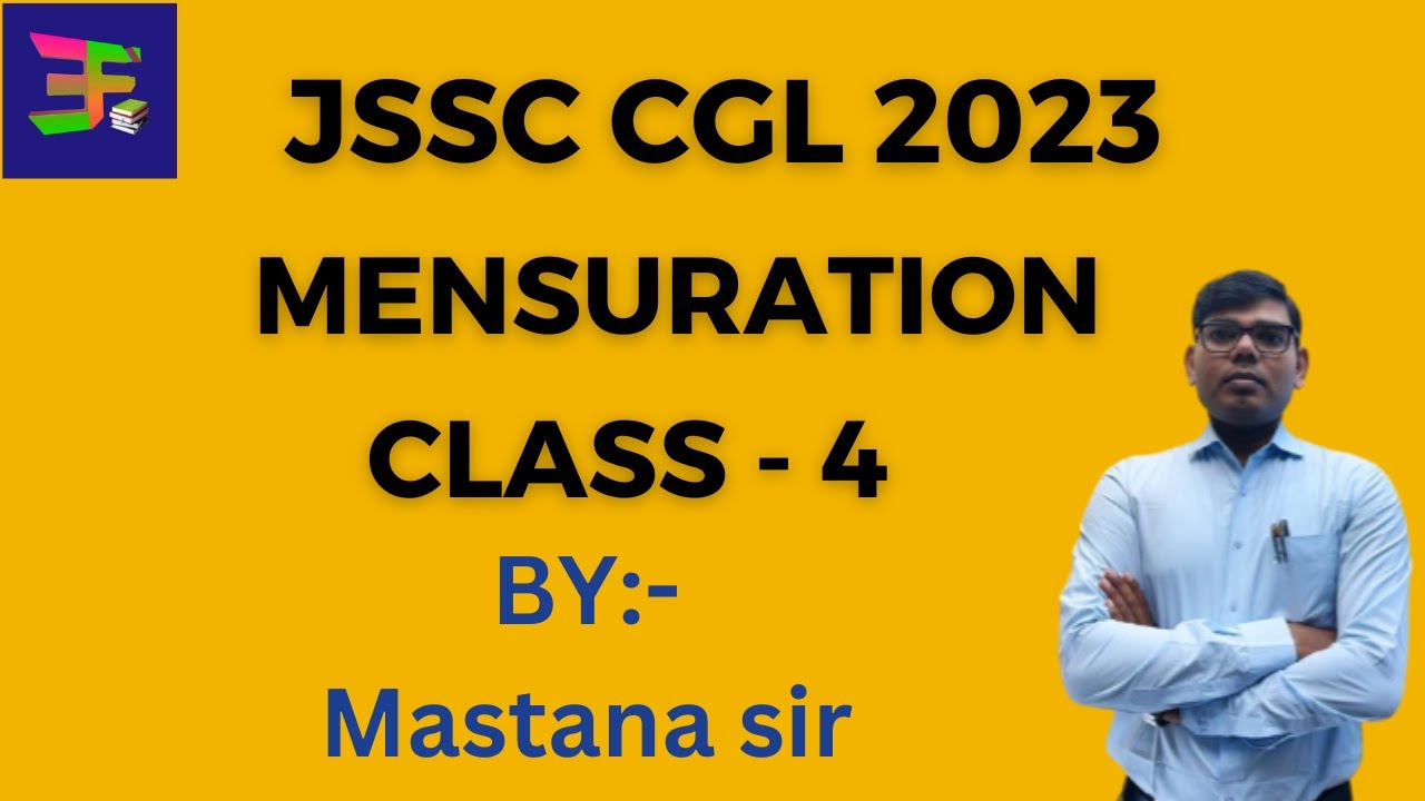 Circle || Mensuration Class 4 || Jssc CGL 2023 || Maths By Mastana Sir ...