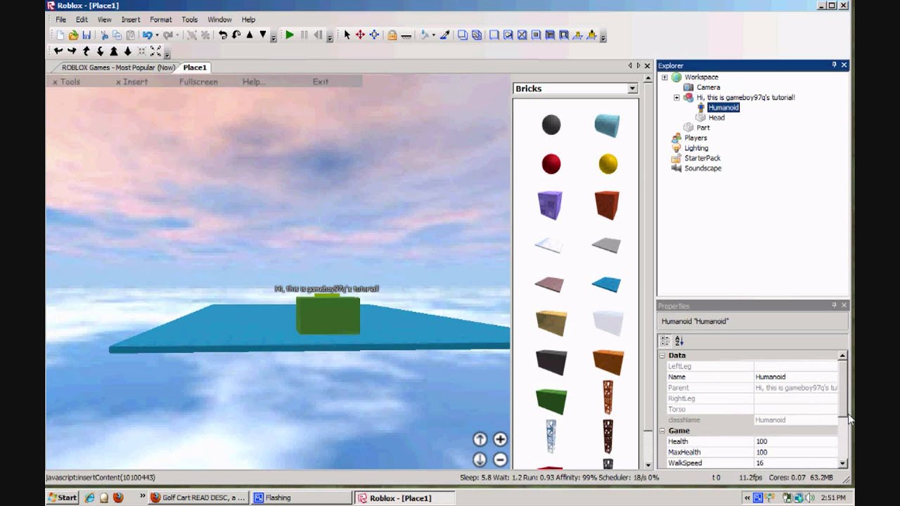 Roblox Tutorial- Talking Bricks - YouTube