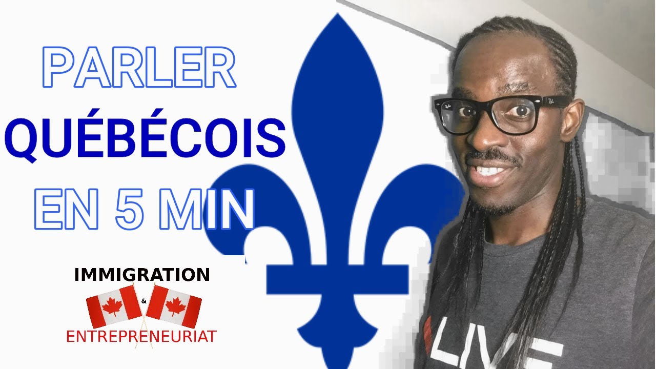 COMMENT PARLER QUÉBÉCOIS EN 5 min ? - YouTube