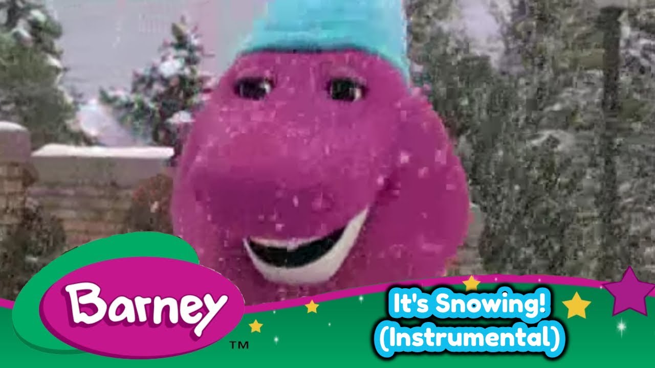 Barney - It's Snowing! (Instrumental) - YouTube
