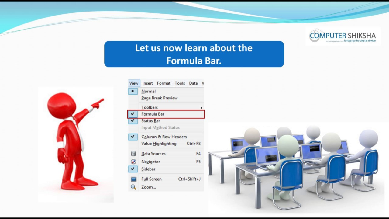 Class 4 Open Office Calc 1 - Learn computers - Computer Education ...