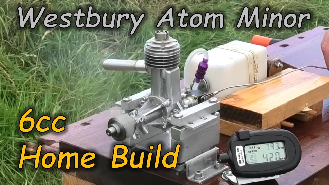 1947 Westbury Atom Minor MkIII 6cc - Home Build Engine - Running on ...