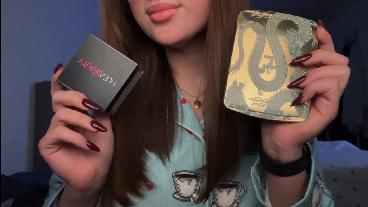 trying asmr for the first time | brushing, massage, hairplay - YouTube