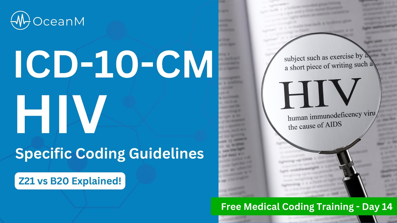 Medical Coding Training Day 14 | HIV Disease ICD-10-CM Coding ...