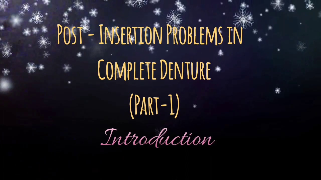 post-insertion-problems-in-complete-denture-part-1-pain-soreness-in