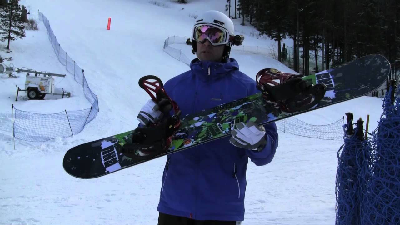 2012 Gnu Park Pickle Snowboard Review - YouTube