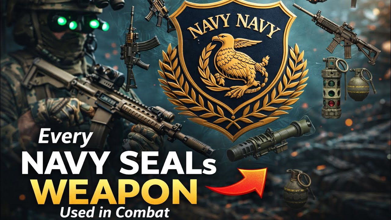 Every Navy SEALs Weapon Used in Combat - YouTube