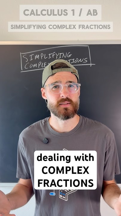 solving limits involving complex fractions #calculus #mathematics #math #maths #education - YouTube