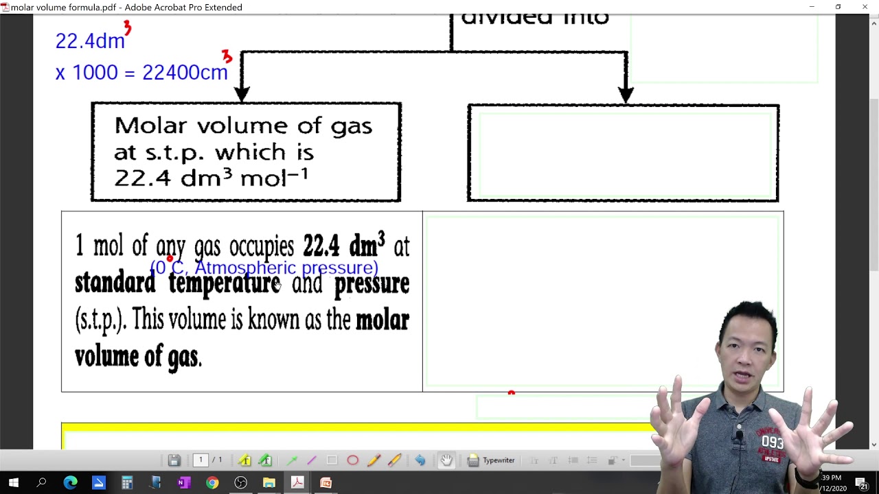 SPM Form 4 Chemistry Chapter 3 The Mole Concept, Chemical Formula and ...