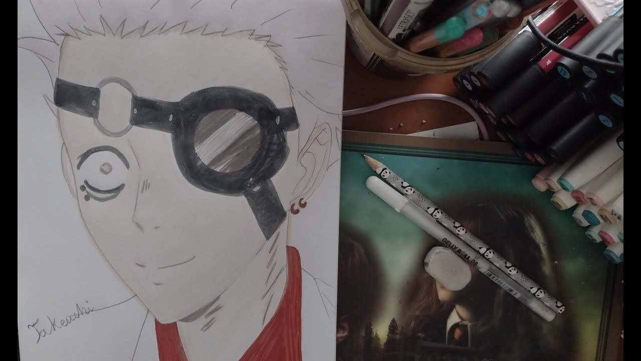 Drawing 26 Takeuchi From Mars Red How to Draw SpeedDrawing - YouTube