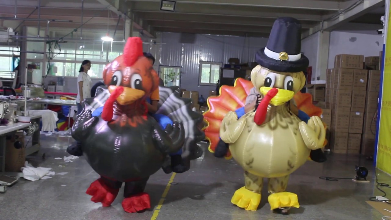 Advertising Inflatables Chicken Costume Direction How To Decorate ...