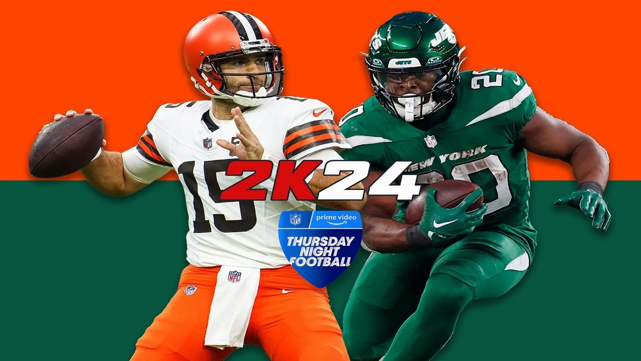 NFL 2k24 | New York Jets at Cleveland Browns | PCSX2 | Week 17 | CPU v CPU Sim | TNF | - YouTube