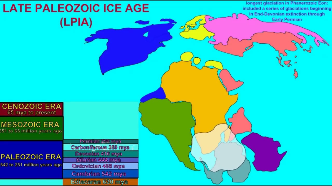 Paleozoic Continents