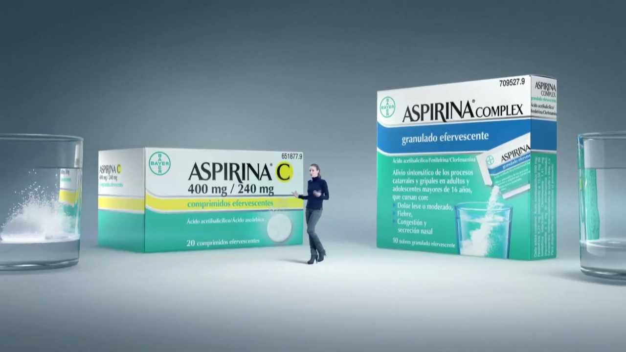 ASPIRINA® C+COMPLEX DE BAYER. - YouTube