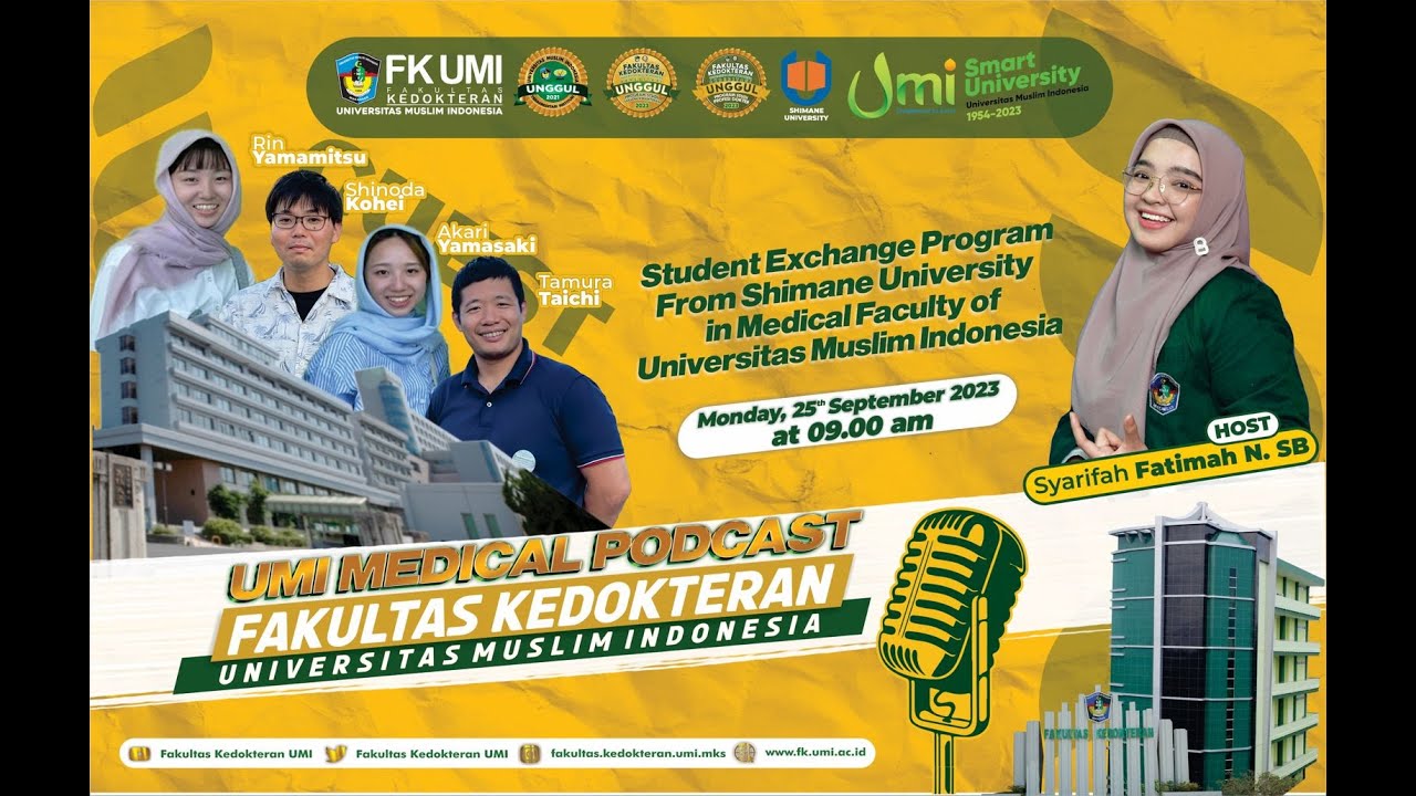 Podcast UPH FK UMI | Student Exchange Program From Shimane University ...