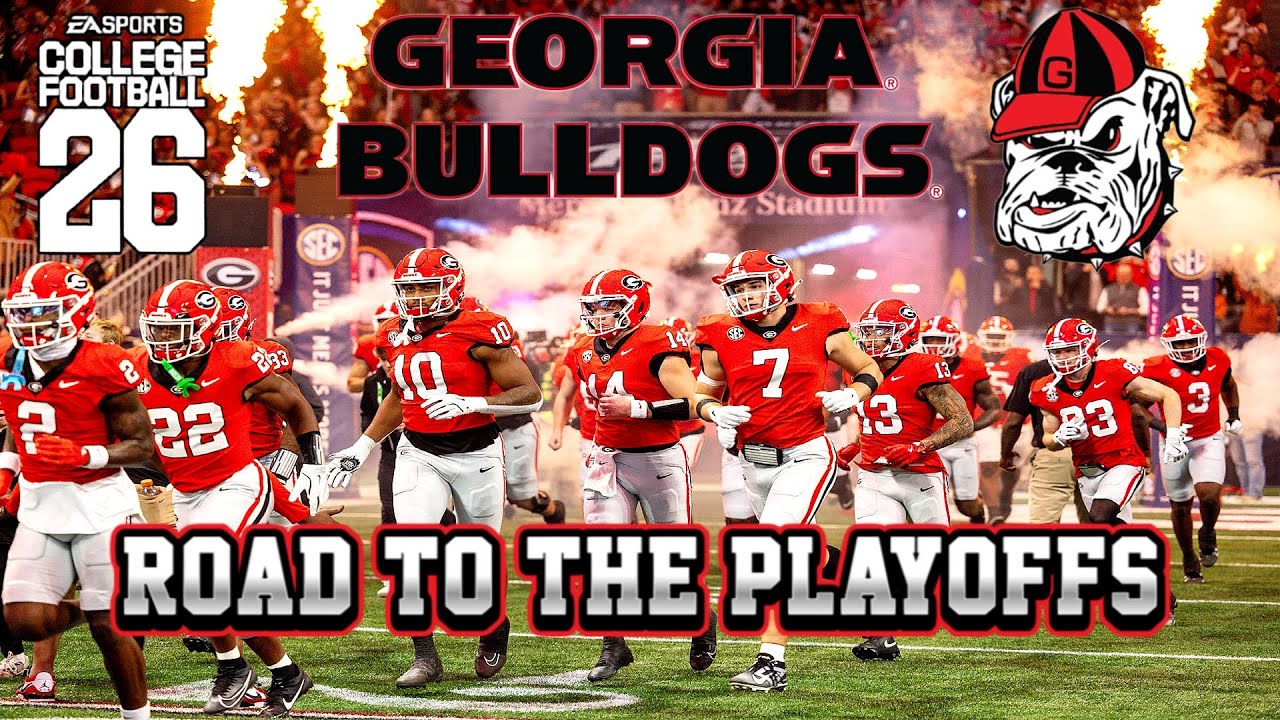 🔴 College Football 26 *Road To The Playoffs* Georgia Bulldogs - YouTube