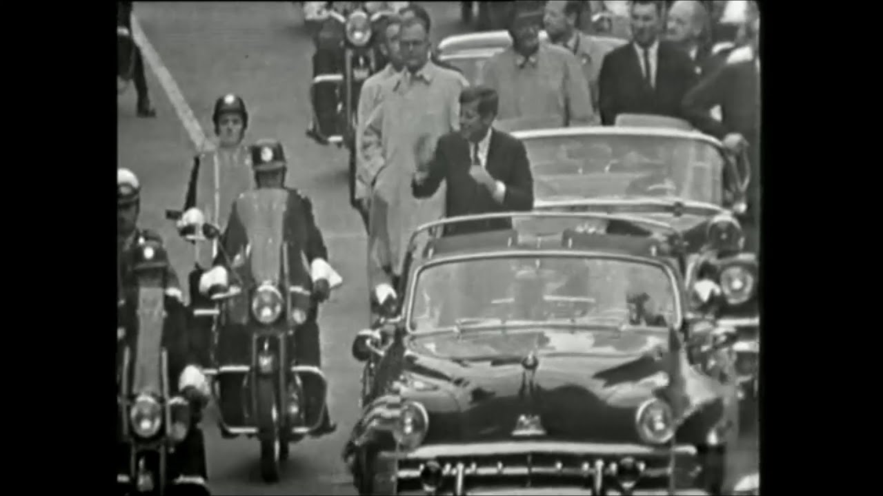 President John F. Kennedy Motorcade through Dublin City, Ireland 1963 ...
