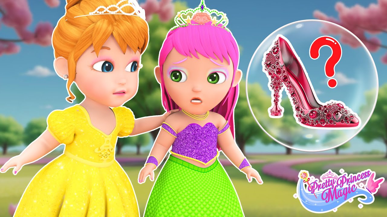 The Princess Lost her Shoe Again | Princess Songs for Kids | Pretty ...