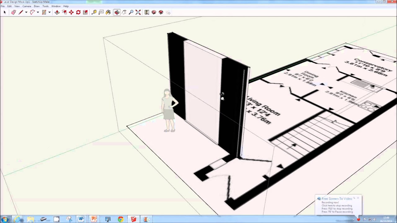 Level Design 3D Mock Up - YouTube