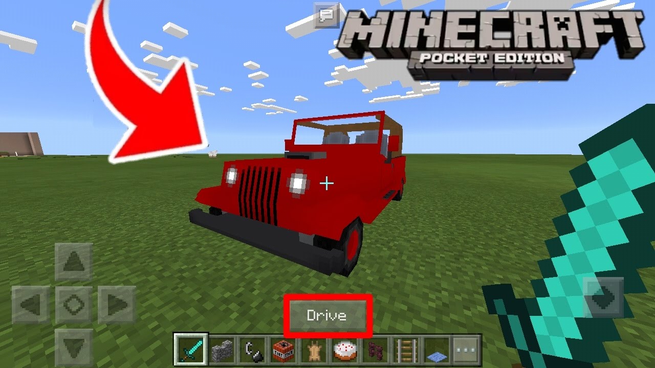 Por Fin Carros En Minecraft Pe 1 0 Oficial Mcpe 1 0 Add Ons Youtube